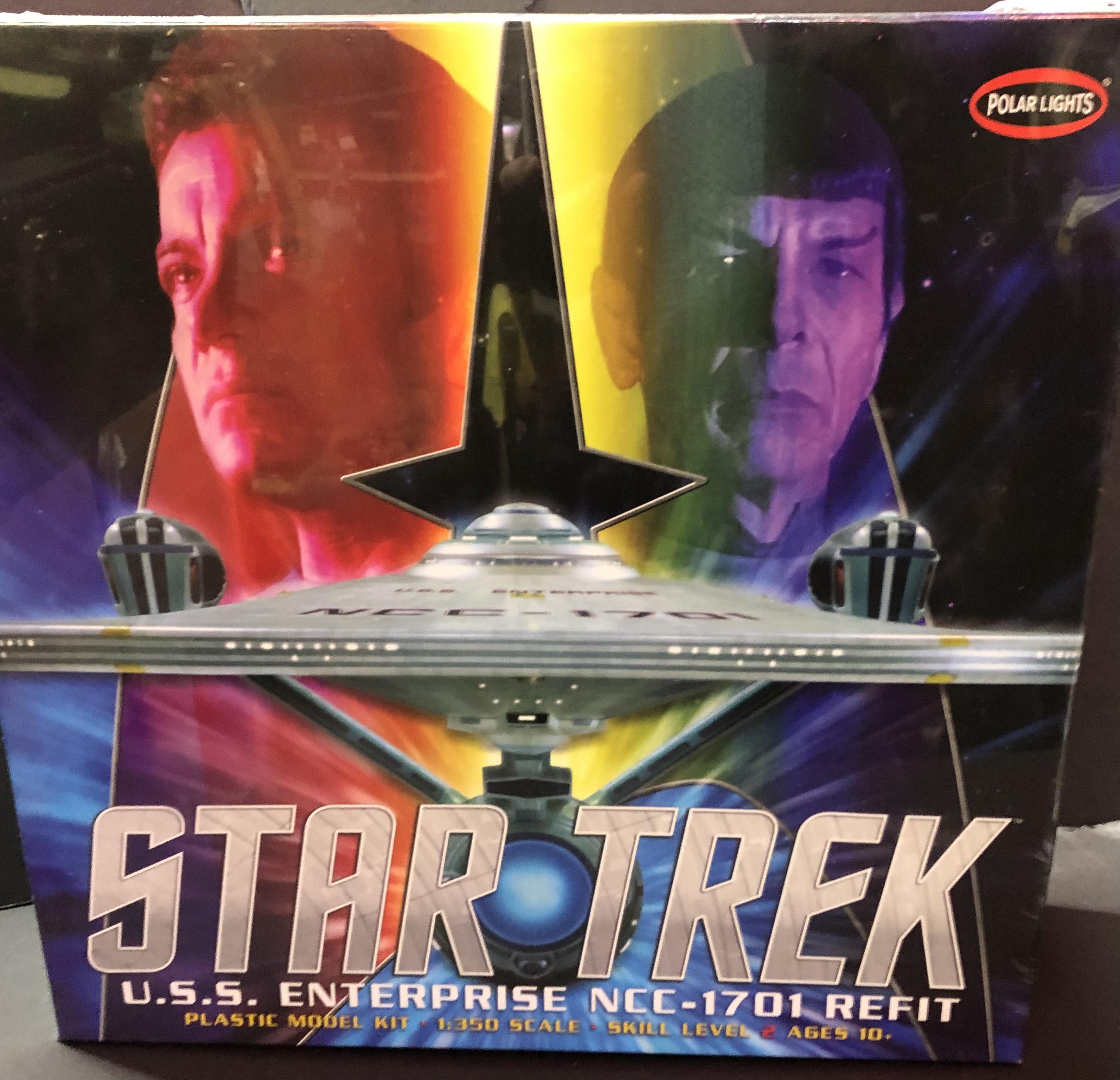 Sold! Star Trek USS Enterprise NCC-1701 Refit Model Kit | Chattic